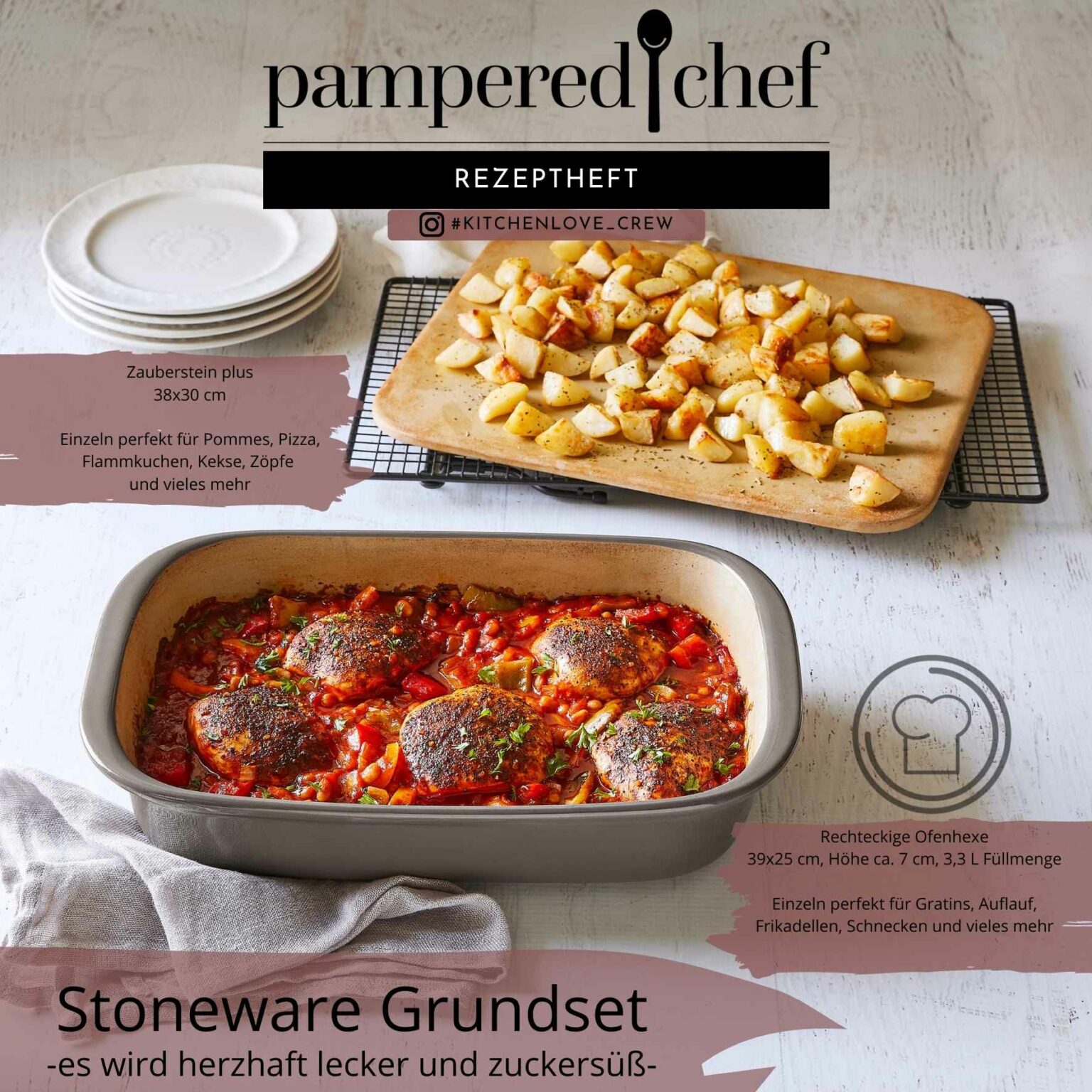 Pampered Chef Grundset Rezepte